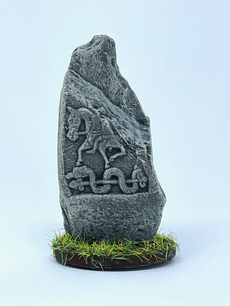 Painted Logierait Pictish Symbol Stone Perfect Reproduction Historical ...