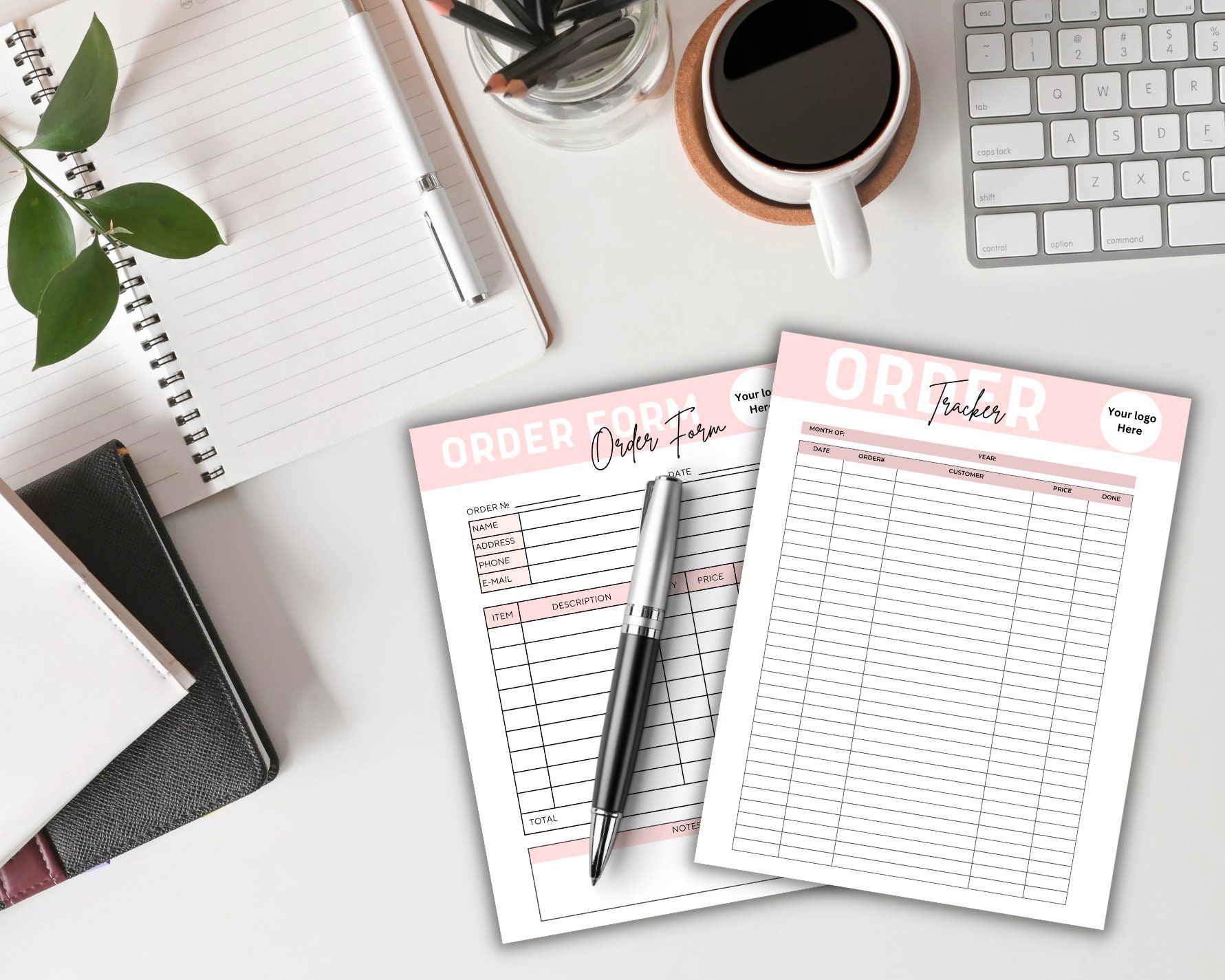 Order Form Printable and Editable Good for Crafters, Small Business ...