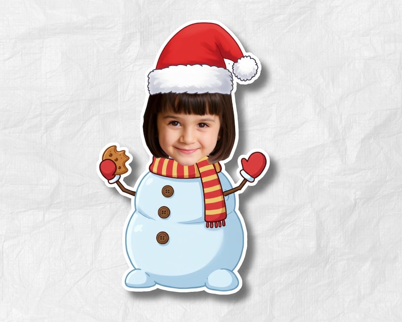 Snowmen Add Your Own Face | Christmas Face Blank | DIY Holiday PNG ...