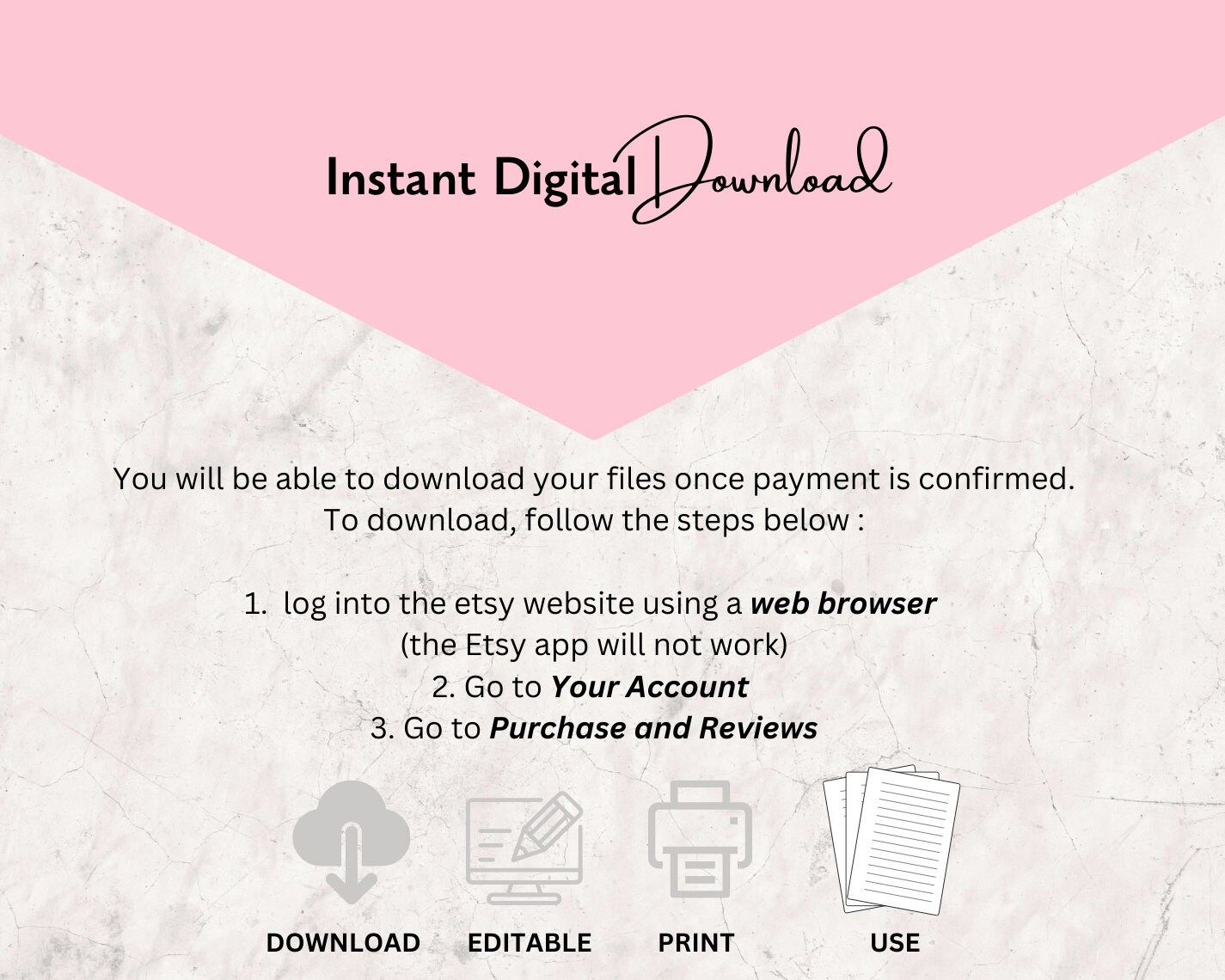Jewelry Care Card Template, Printable Jewellery Care Instructions ...