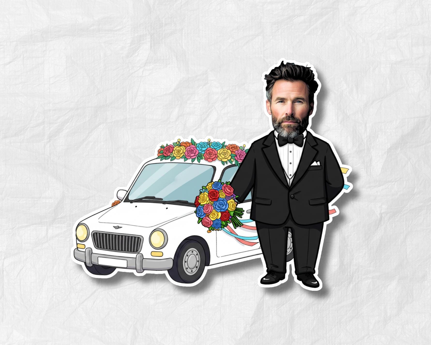 Wedding Face | Add Your Own Photo | Just Married PNG | DIY Editable ...