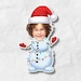 Snowmen Add Your Own Face | Christmas Face Blank | DIY Holiday PNG ...