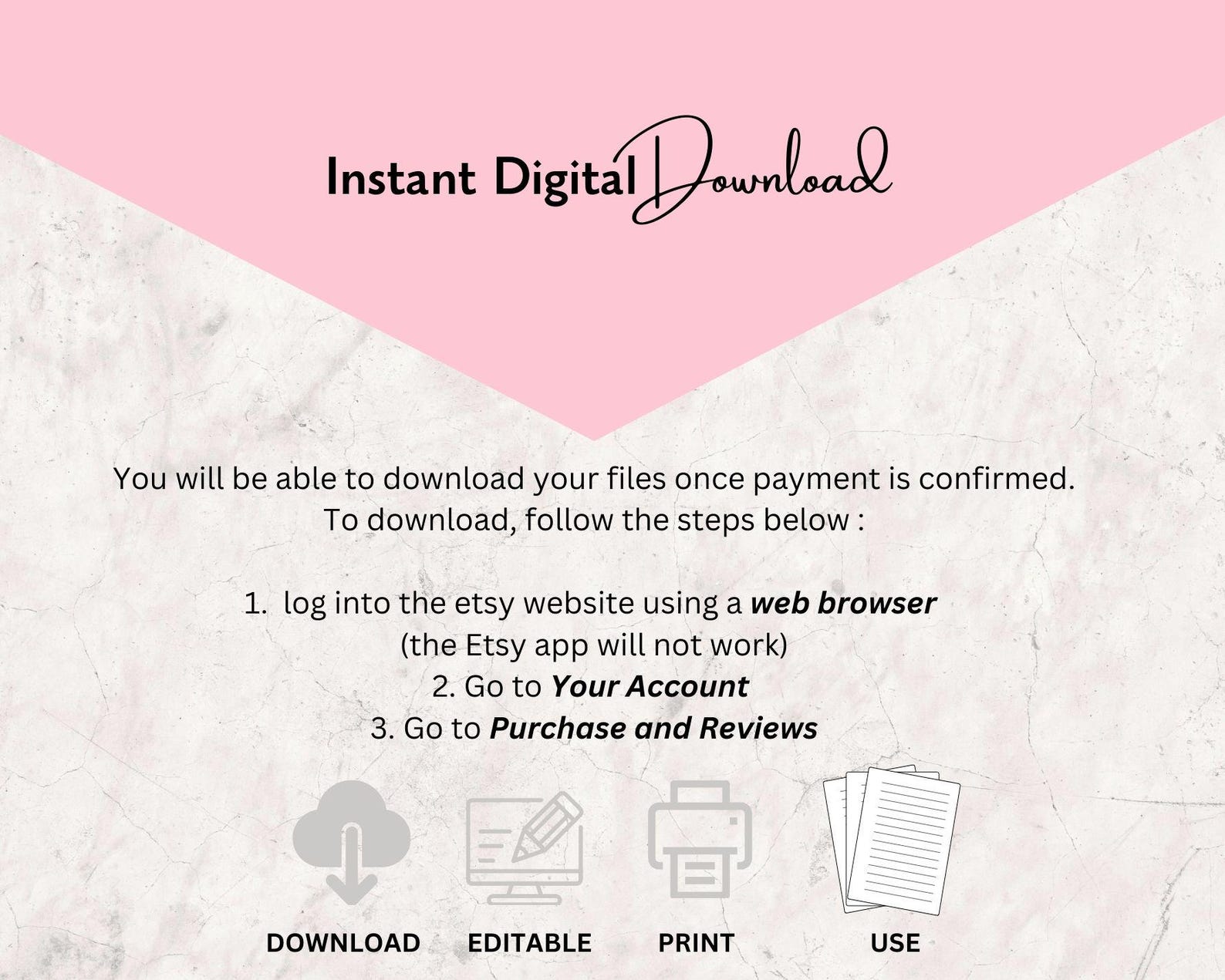 Mug Care Card Template, Mini Coffee Cup Care Guide, Editable Mugs Care ...