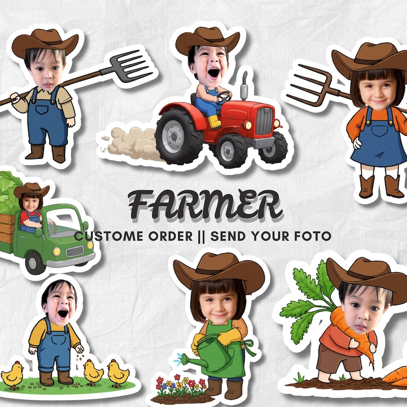 Custom Face Farm Theme - Etsy