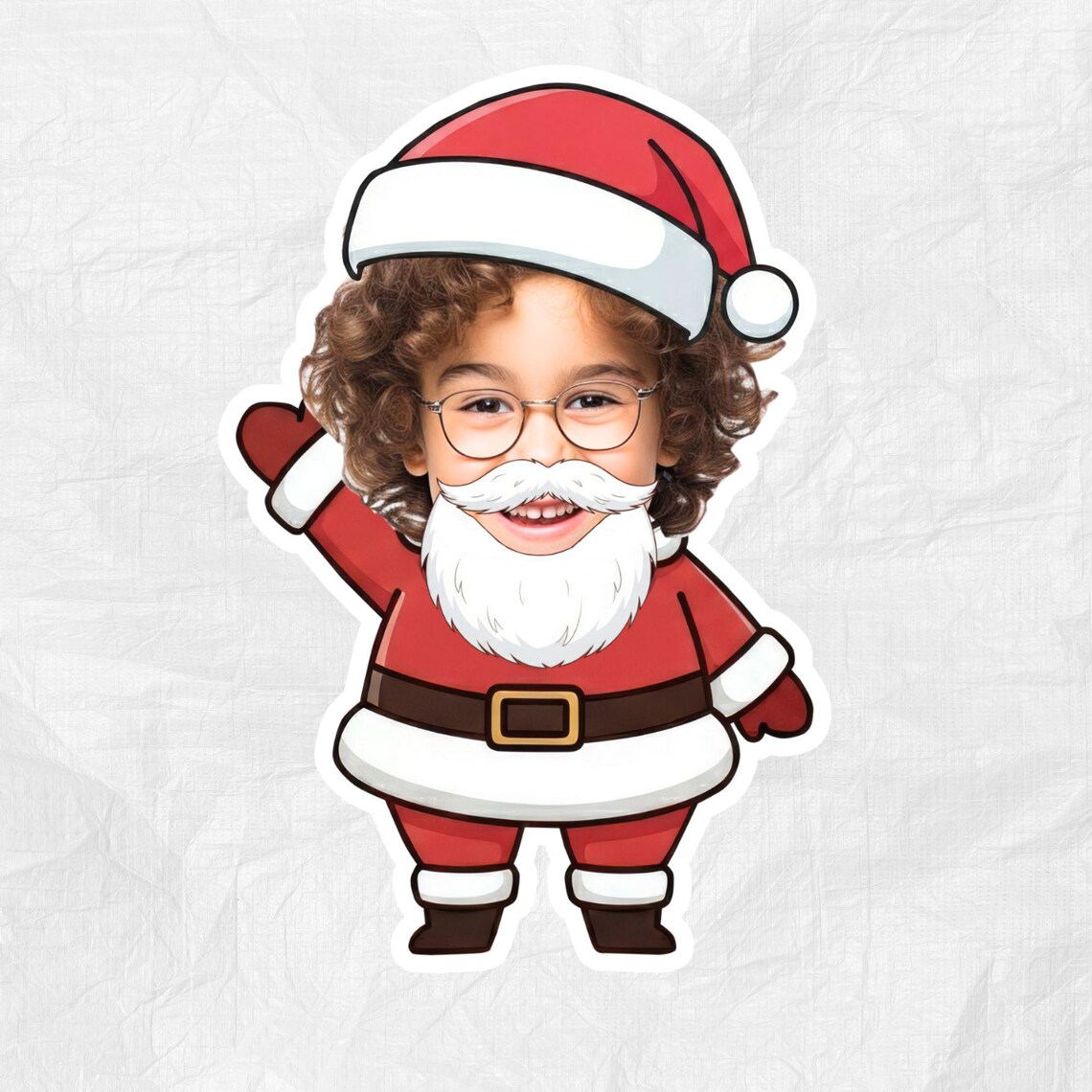 Santa Claus | Add Your Own Face Photo Template | Christmas Holiday ...