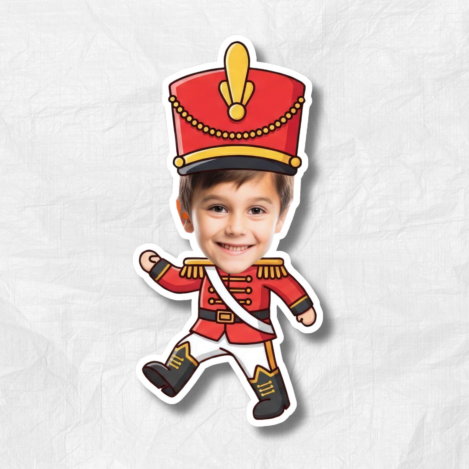 Boy Nutcracker Soldier | Add Your Own Face Photo Template | Christmas ...