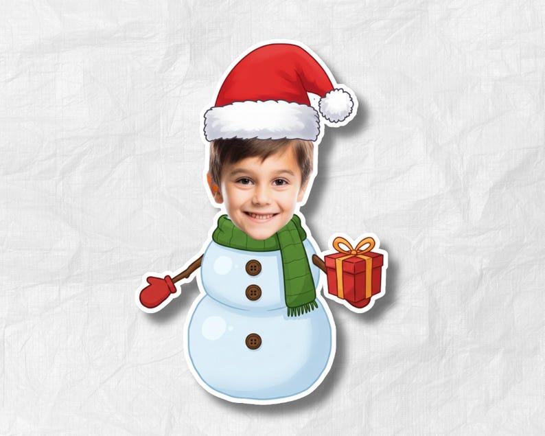Snowmen Add Your Own Face | Christmas Face Blank | DIY Holiday PNG ...