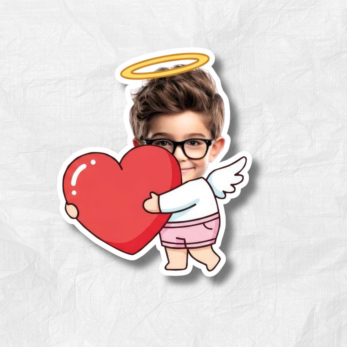 Cupid Valentine Days | Add Your Own Face Photo Template | Cute ...