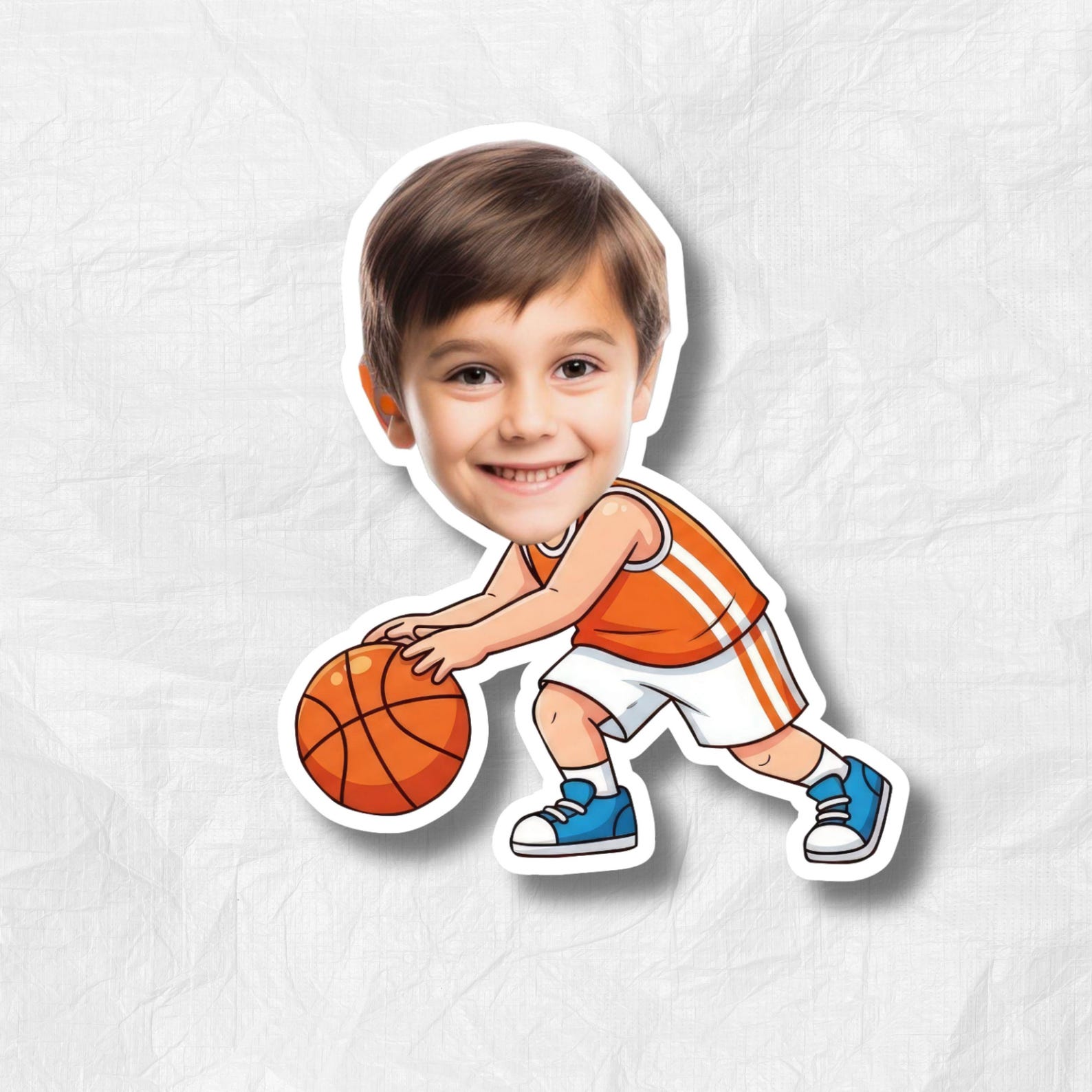 Basketball Kids | Add Your Own Face Photo Template | Basketball Player ...