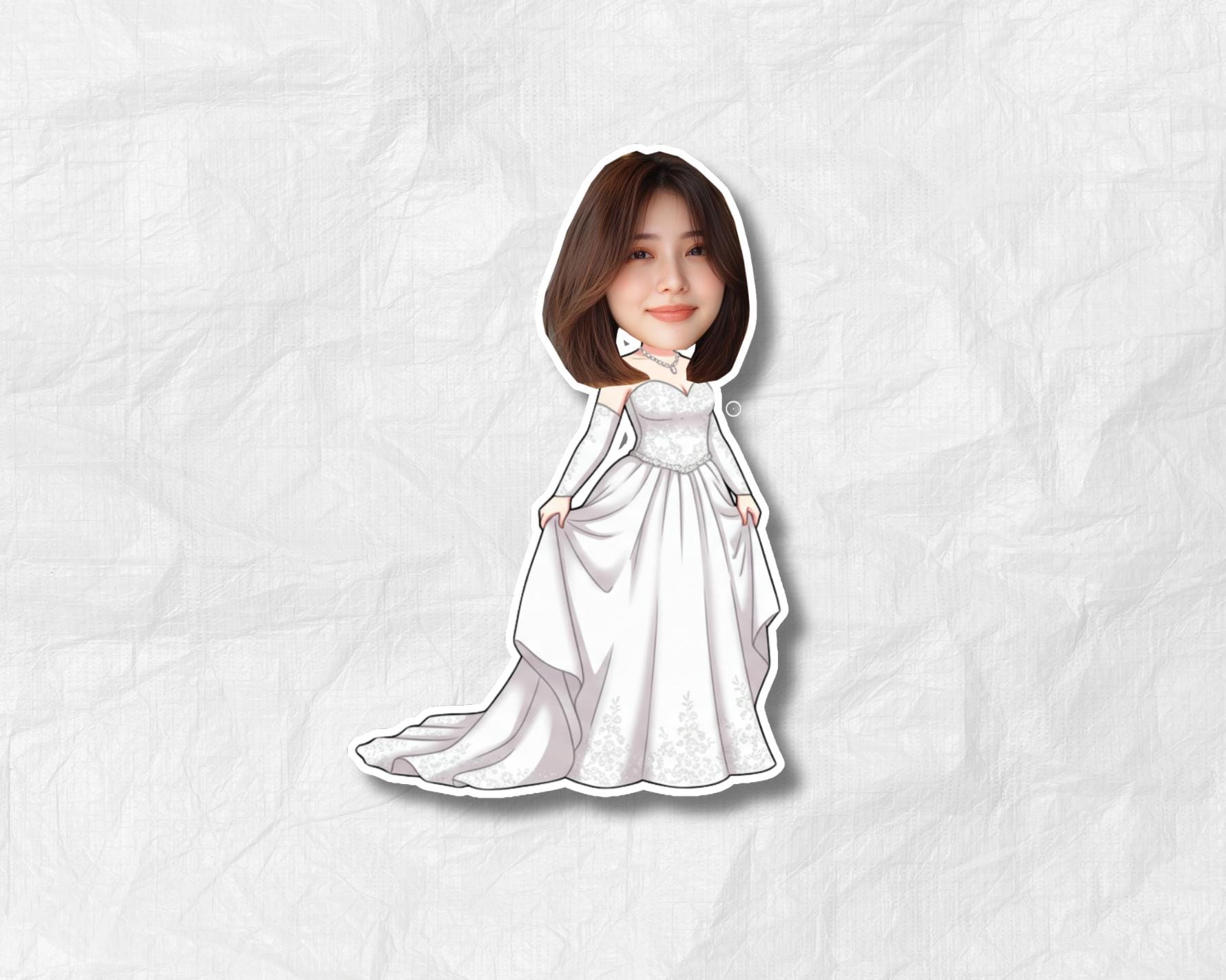Wedding Face | Add Your Own Photo | Just Married PNG | DIY Editable ...