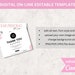 Editable Ear Piercing Aftercare Card Canva Template, Printable Piercing ...