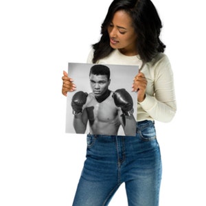 Muhammad Ali Print Vintage Museum-quality on Thick Matte Paper - Etsy