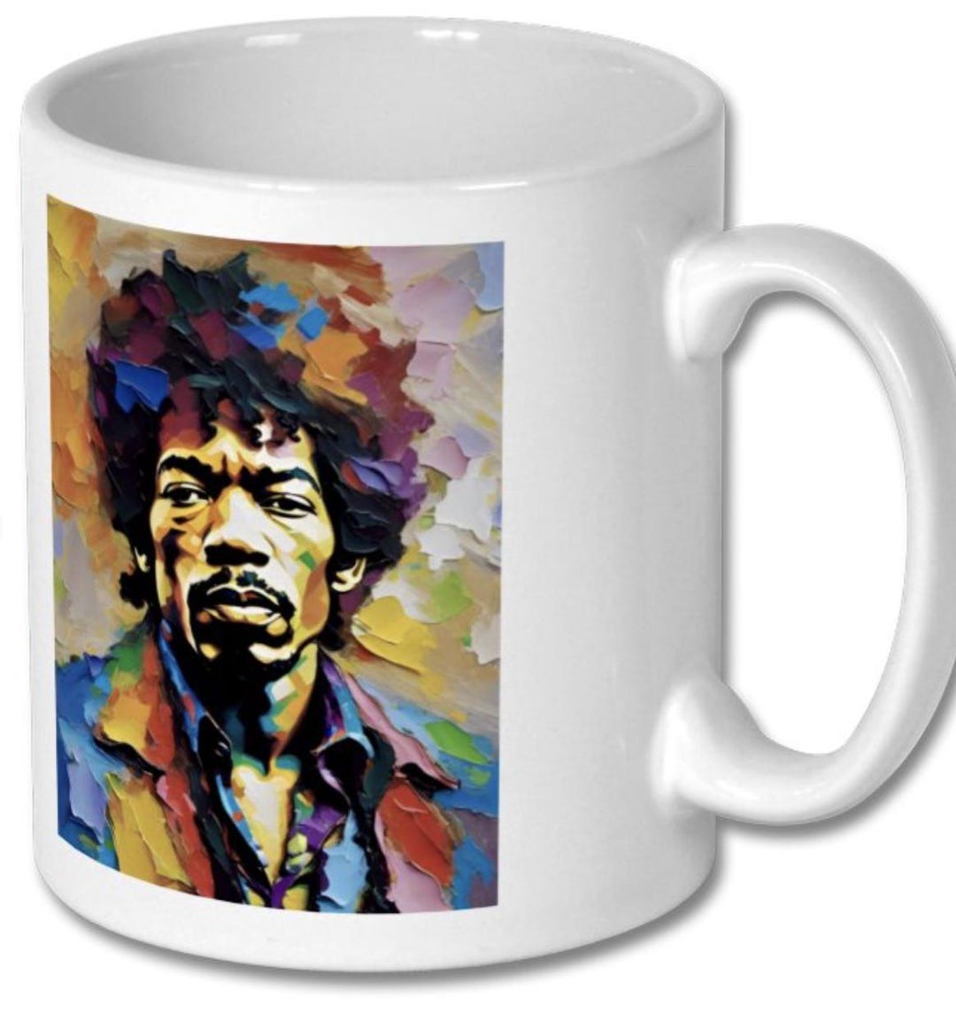 Jimi Hendrix Mug | Best Coffee Mug | Office Mug | Christmas Gift Mug ...