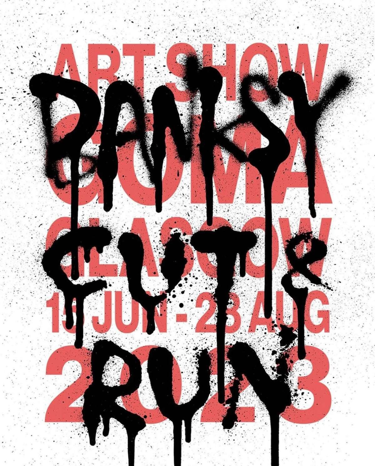 Original BANKSY Cut and Run Prints / Posters Set From Glasgow ...