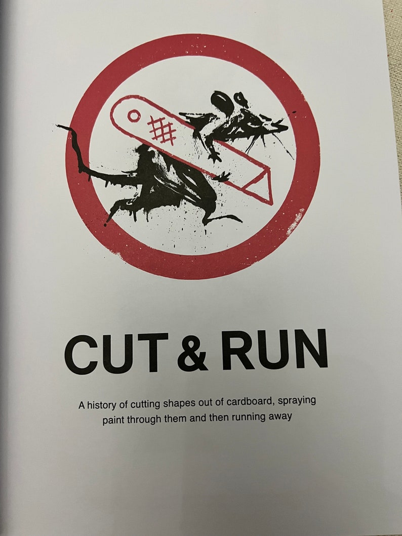 Banksy Art Book Ltd Edition 25 Years Card Labour Retrospective of ...