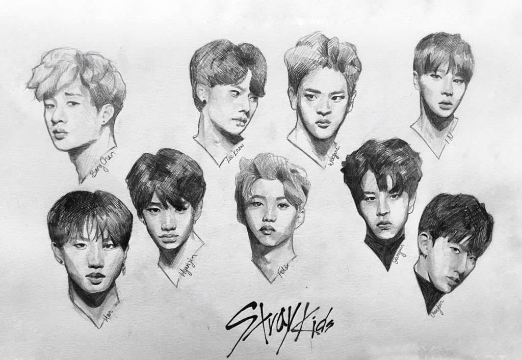 ANY KPOP STAR Custom Hand Drawn Print - Etsy