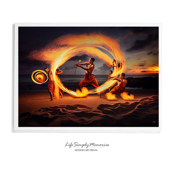 Fire Dancer Art