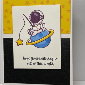 Astronaut - Hope Your Birthday is Out of This World - Birthday Greeting ...