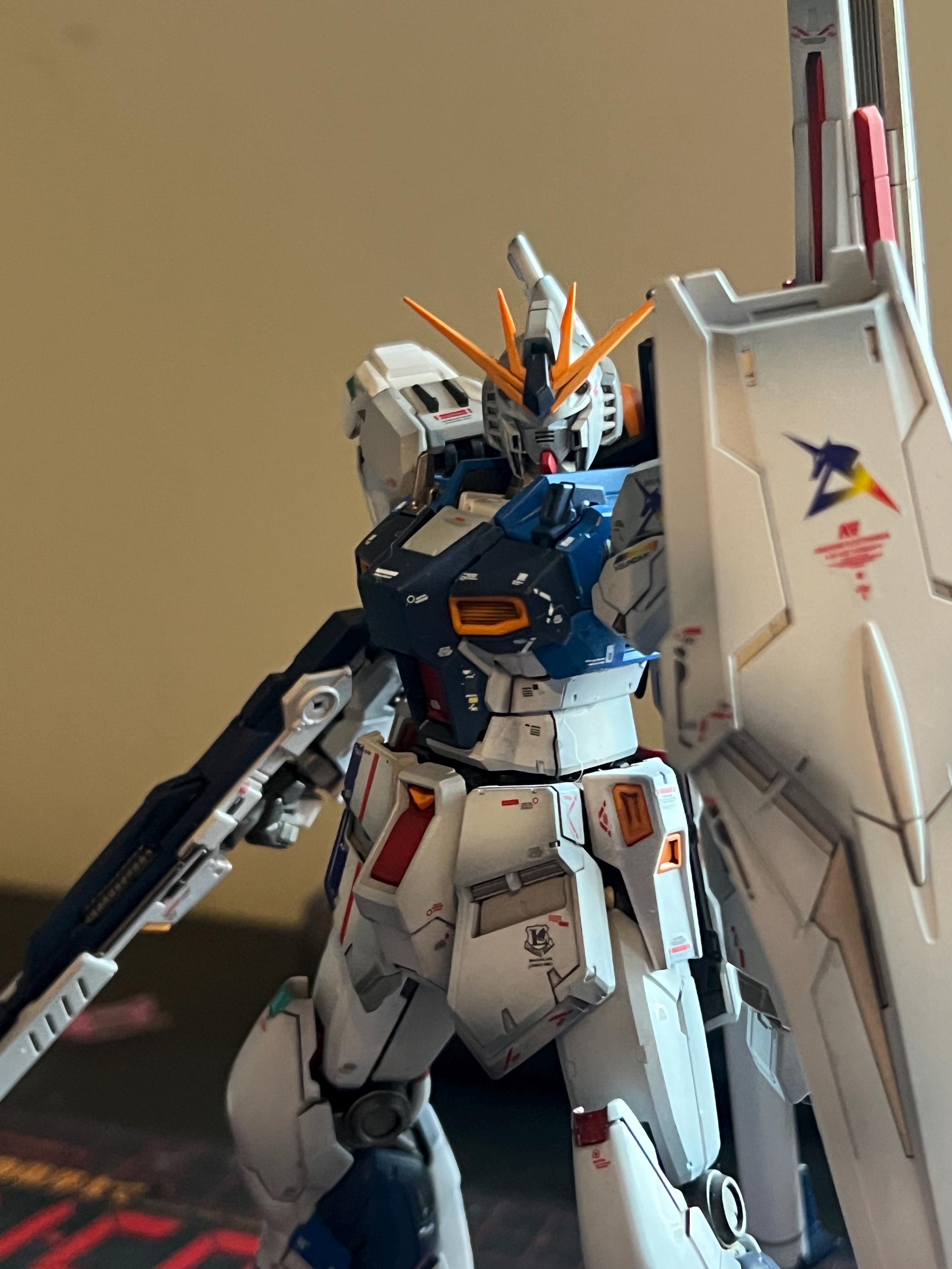 P-bandai Gundam Base Nu Gundam RG 1/144 FF Version - Etsy