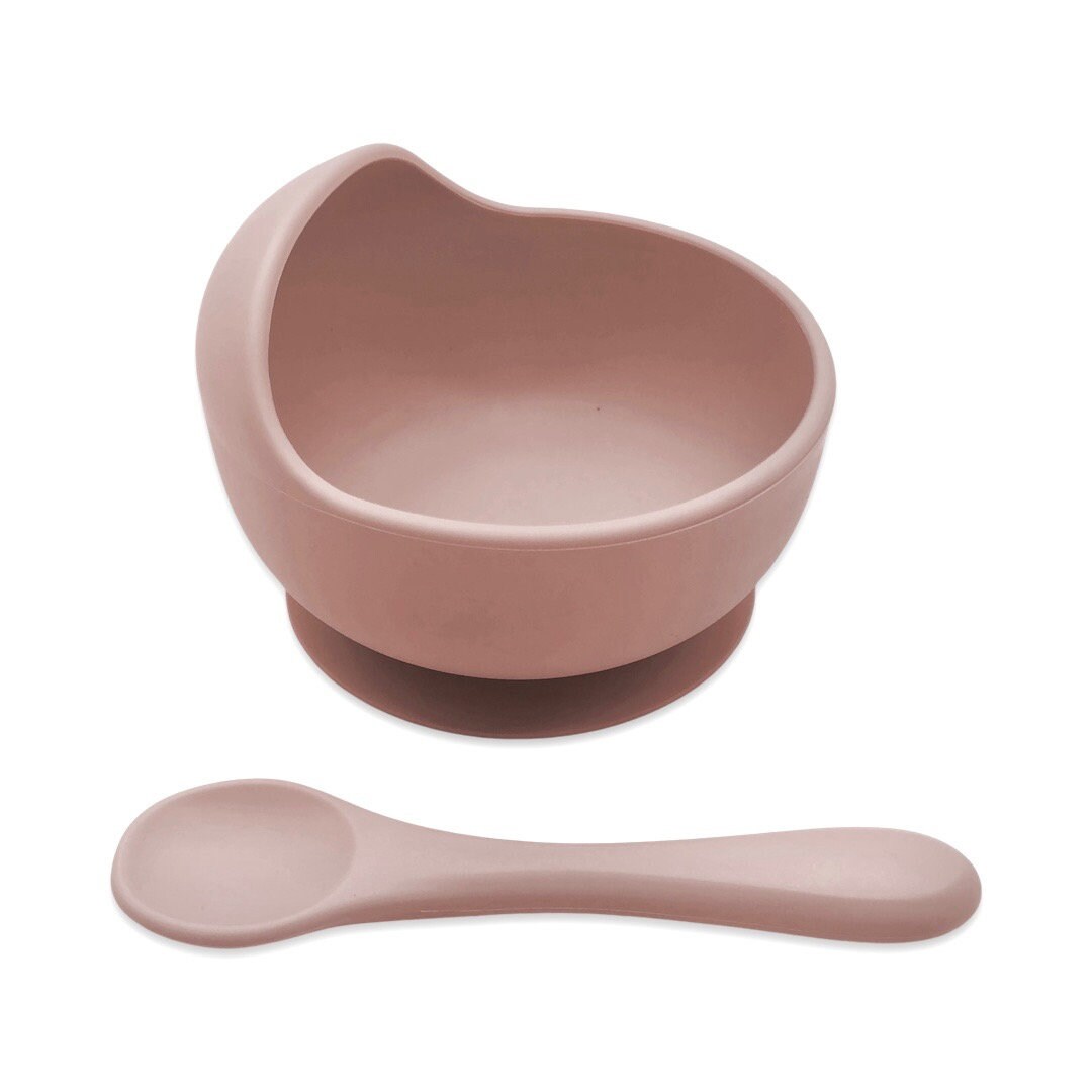 Bowl & Spoon Set, Baby/toddler, Heypeacock, Food-grade Silicone - Etsy