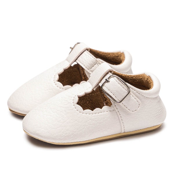 White Baby Shoes - Etsy