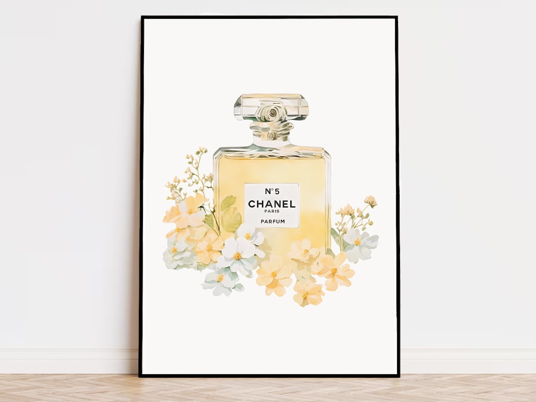 Perfume Poster, Perfume Print, Fashion Art Print, Paris Art, Bathroom ...