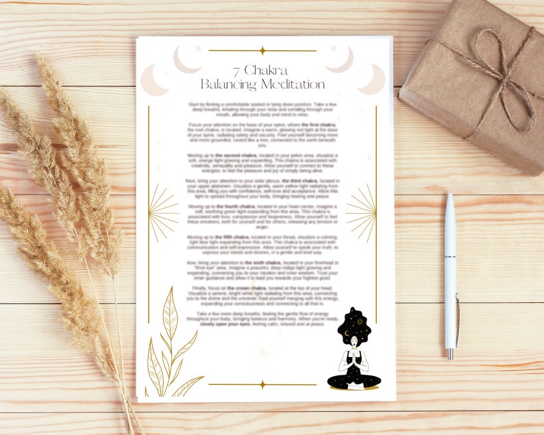 7 Chakra Balancing Meditation for Inner Peace and Tranquility - Guided ...