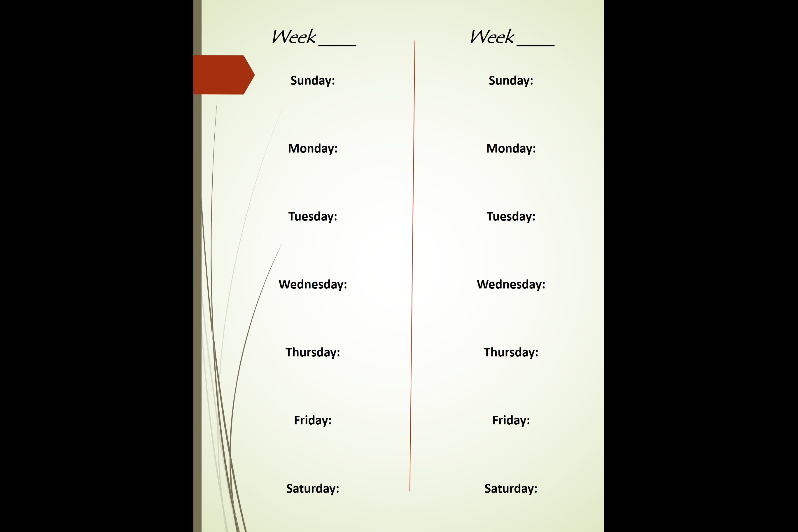 52 Week Meal Plan With Bonus Blank Templates - Etsy