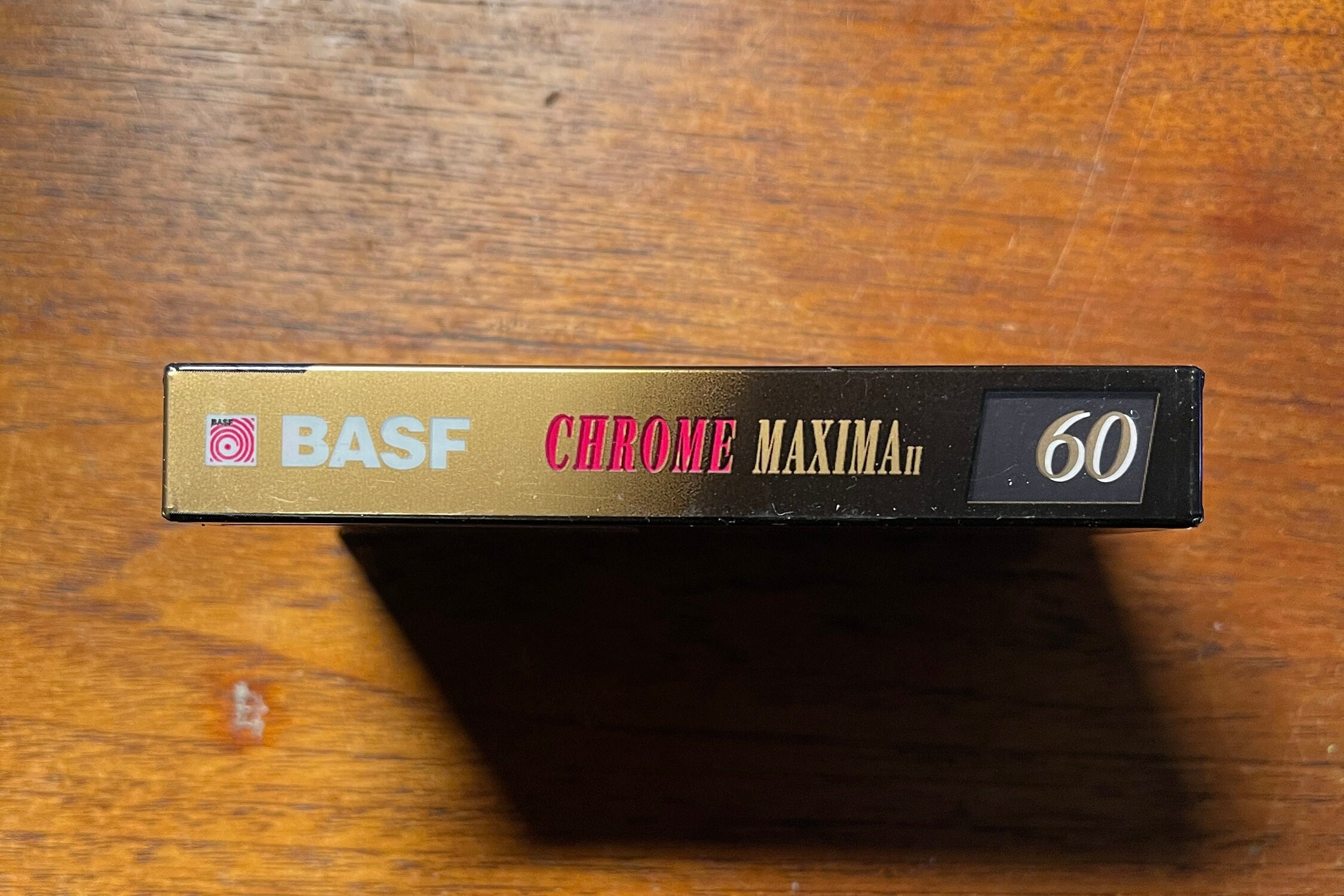 1993 Vintage BASF Chrome Maxima II 60-min Cassette Tape Unparalleled ...