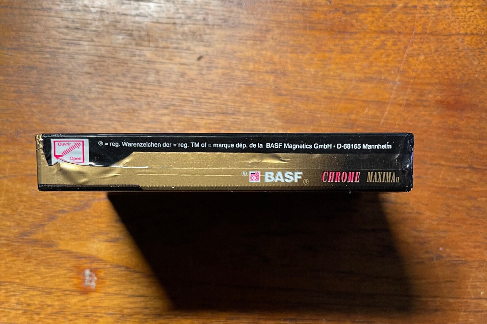 1993 Vintage BASF Chrome Maxima II 60-min Cassette Tape Unparalleled ...