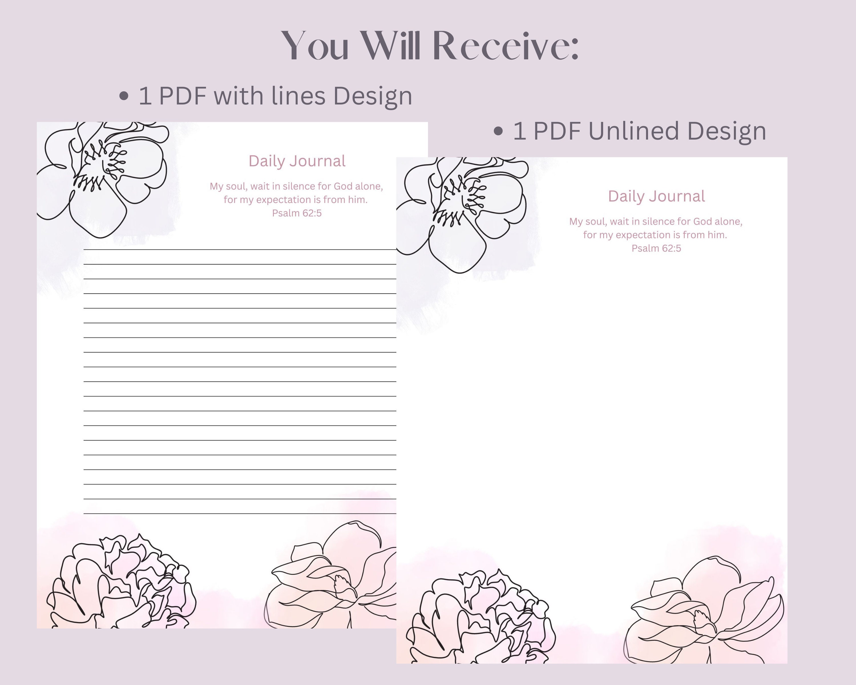 PRINTABLE Bible Verse, Printable Stationary, Printable Writing Paper ...