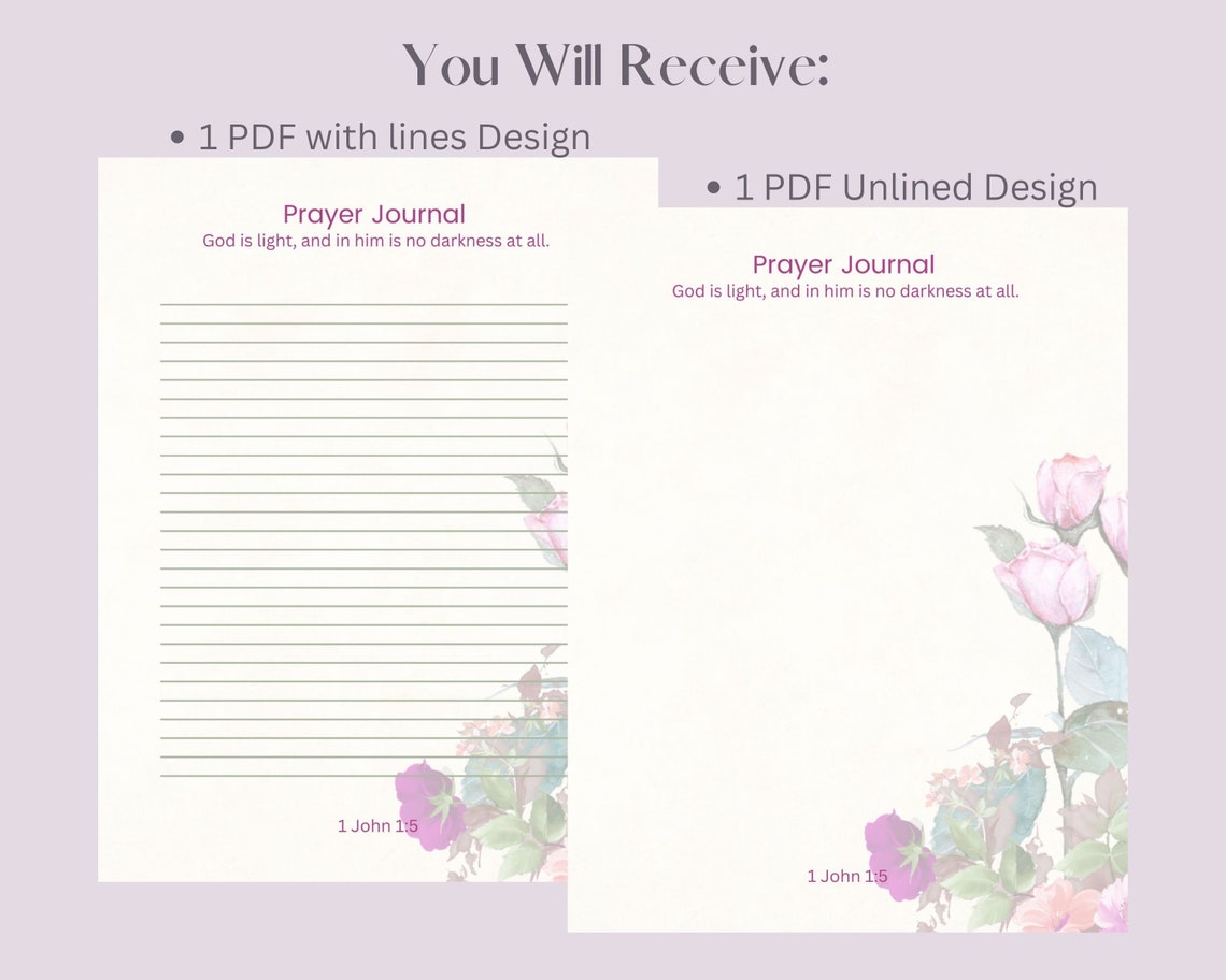 PRINTABLE Bible Verse, Printable Stationary, Printable Writing Paper ...