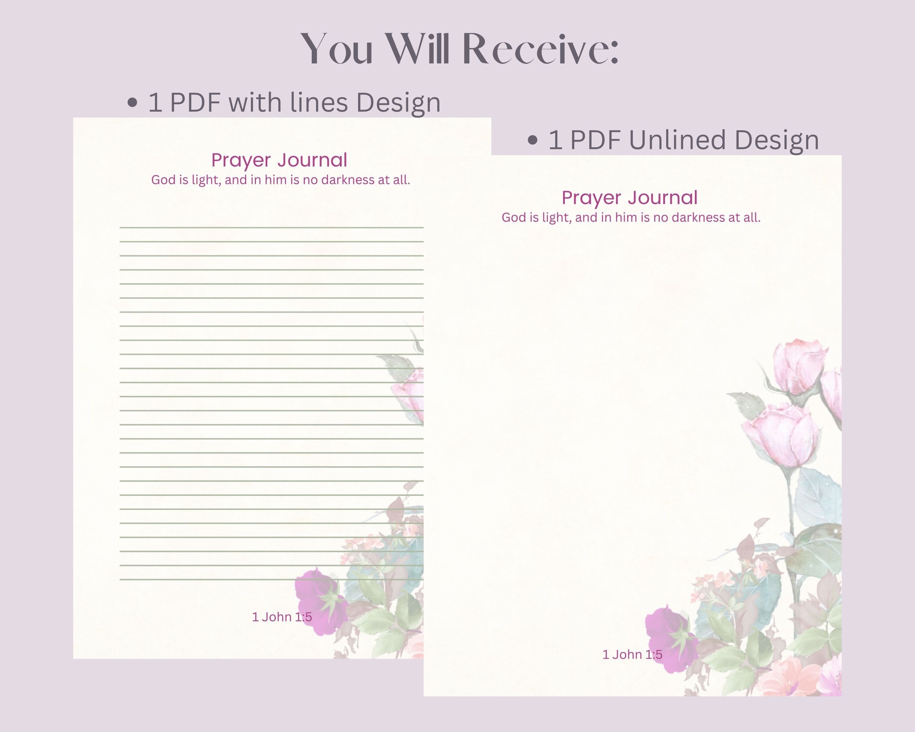 PRINTABLE Bible Verse, Printable Stationary, Printable Writing Paper ...