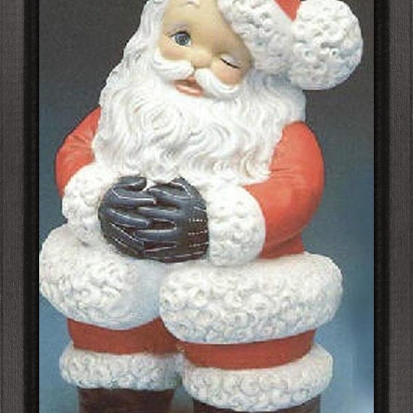 Ceramic Bisque Santa - Etsy