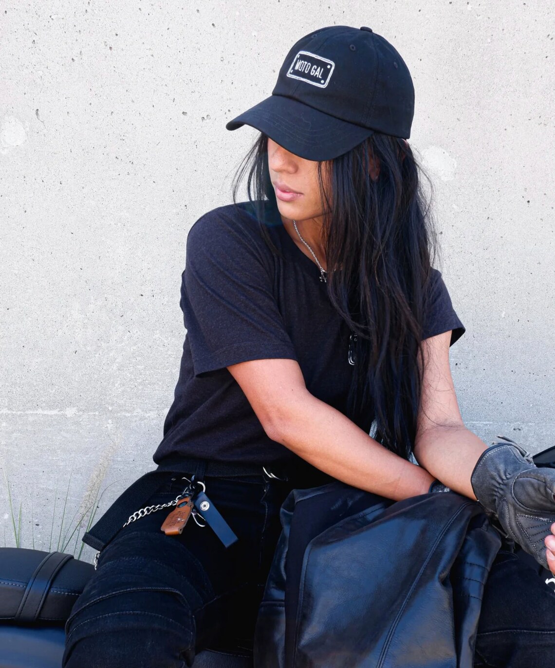 Moto Gal Gap Motorcycle Hat Women Biker Girl - Etsy