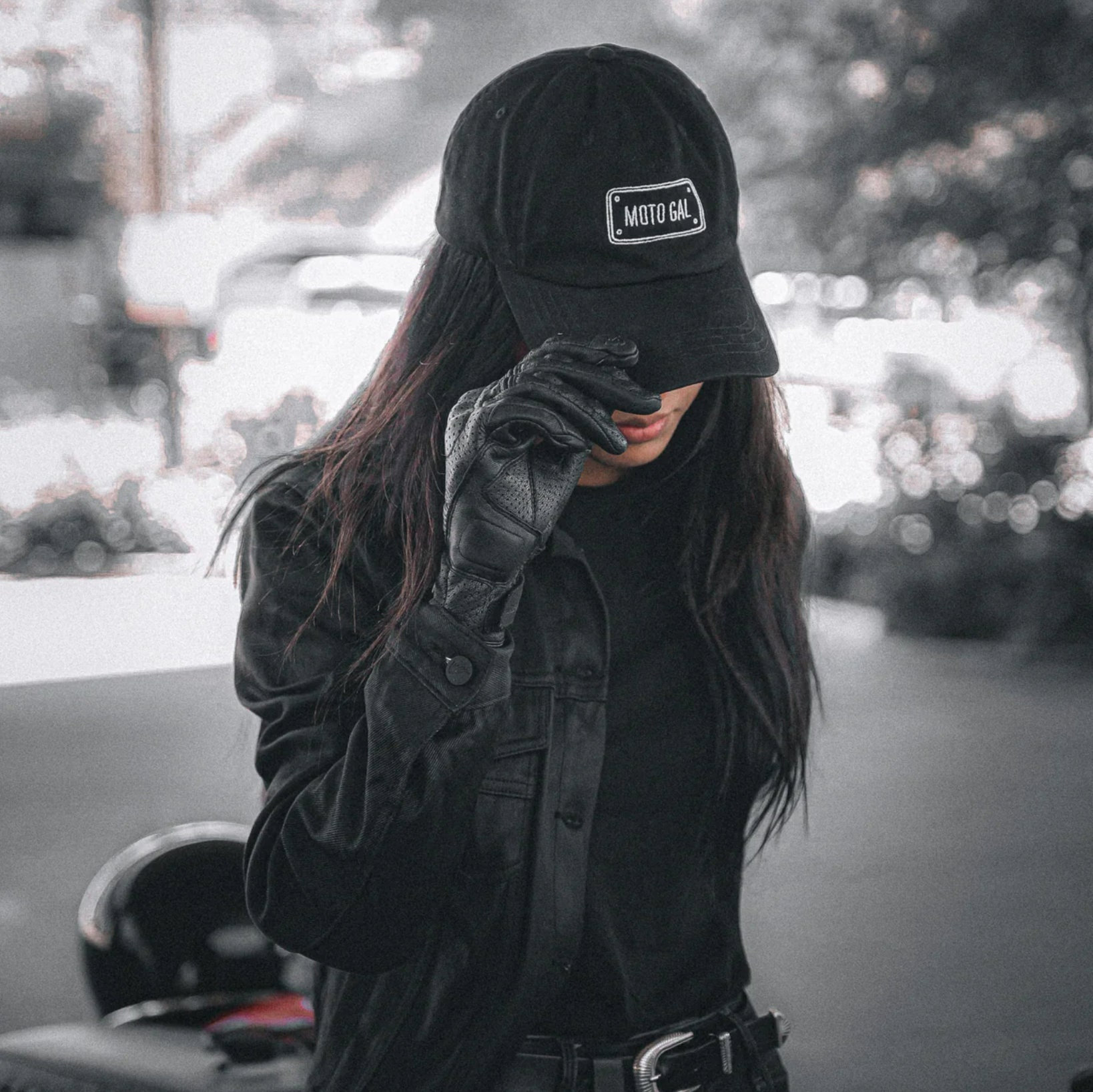 Moto Gal Gap Motorcycle Hat Women Biker Girl - Etsy