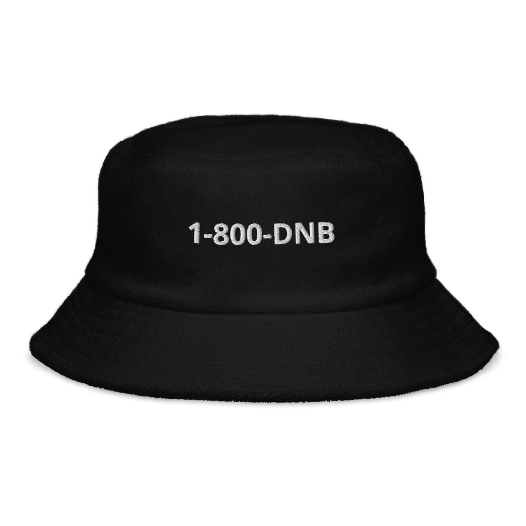 1-800-DNB Bucket Hat, DNB, Drum N Bass, Junglist, Drum and Bass Clothing, EDM Merch, Rave Bucket ...