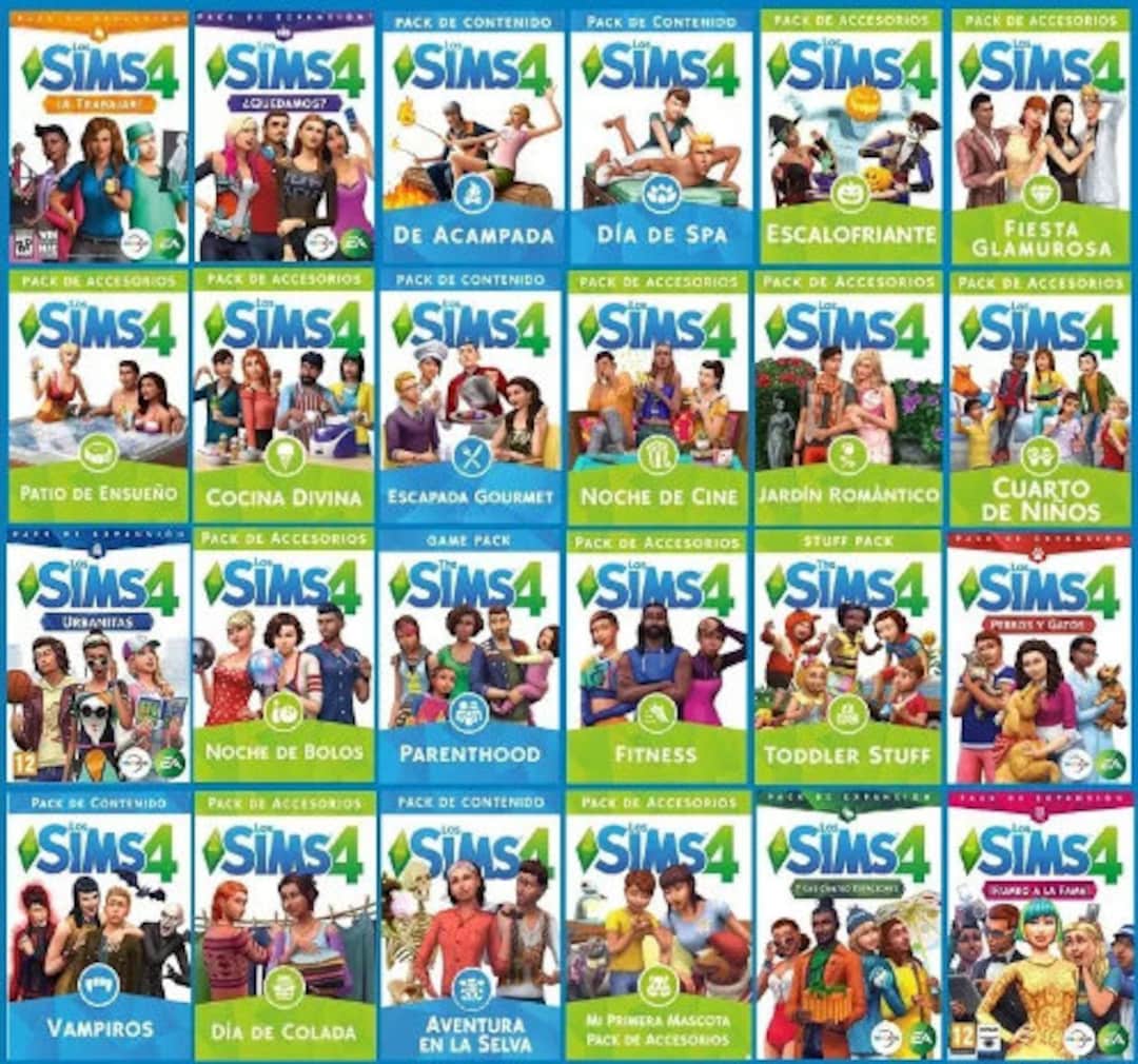 The Sims 4 All Dlcs the Sims 4 Ultimate Collection the Sims - Etsy Canada