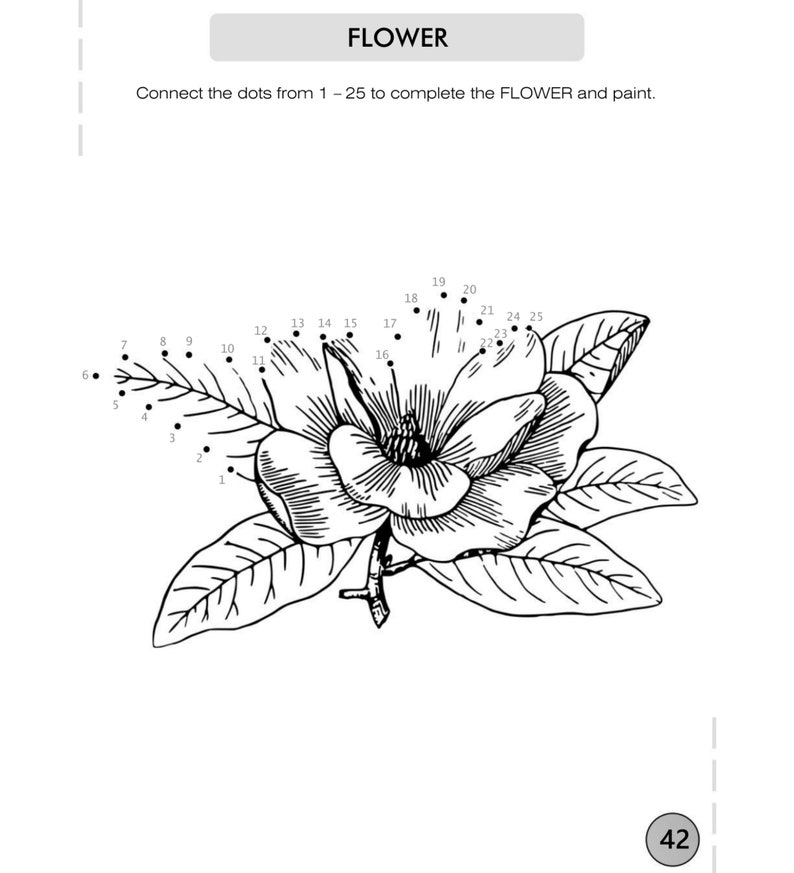 Connect the Dots Puzzle Book for Children, Busy Book Printable, Kids ...