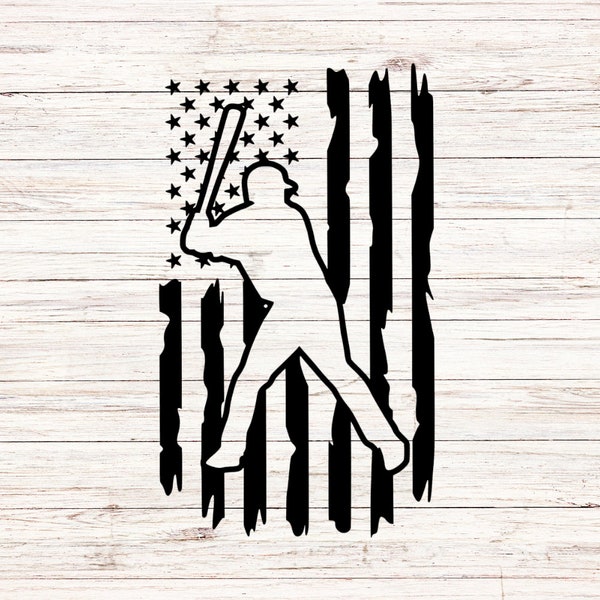 Baseball Flag Svg - Etsy