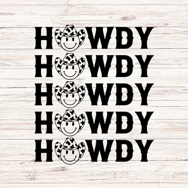 Howdy Clip Art - Etsy
