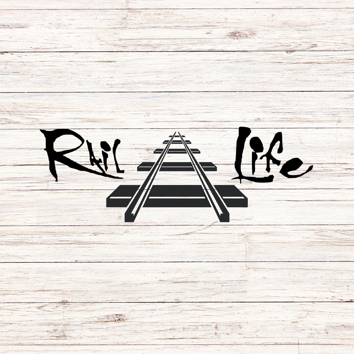 Rail Life Track Svg Railroad Life Svg Railroad Svg Conductor - Etsy