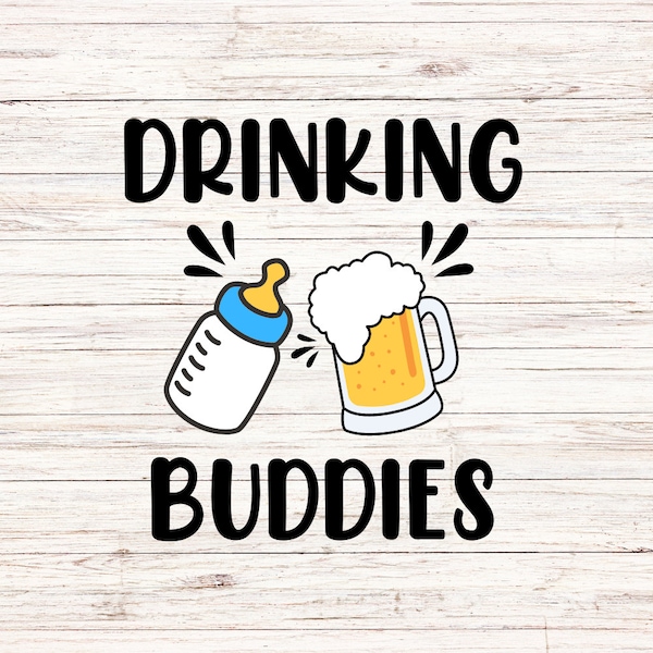 Drinking Buddies Svg - Etsy