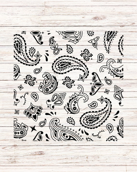Western Paisley Clip Art