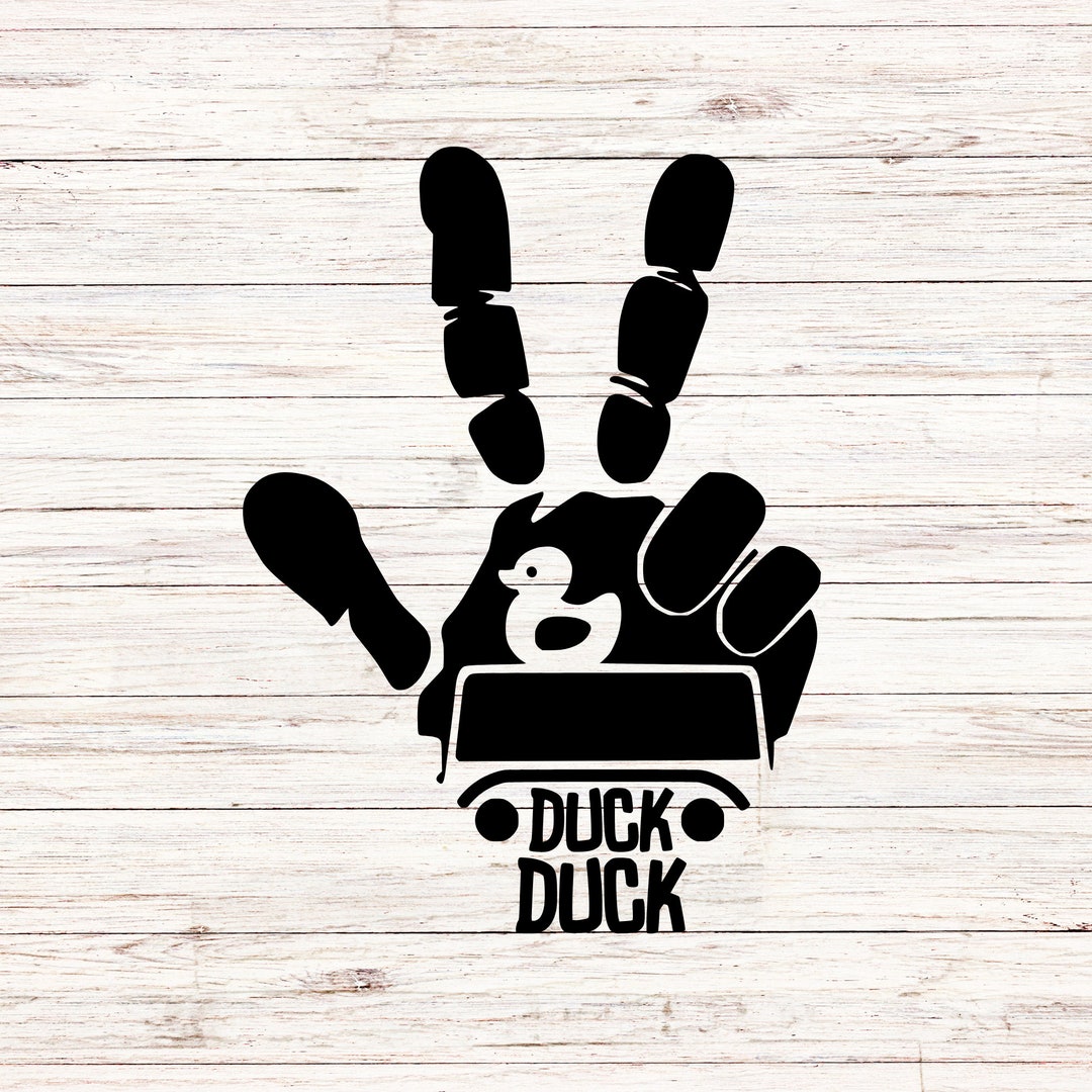 Duck Wave SVG: off Roading 4x4 Truck Ducking (digital Download) - Etsy