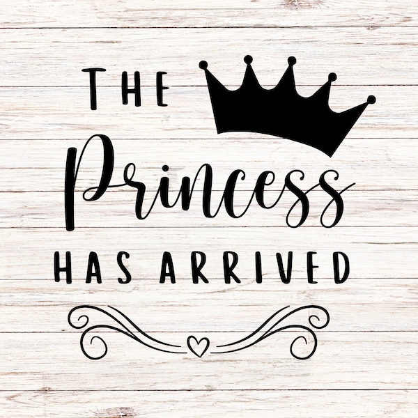Princess Has Arrived - Etsy