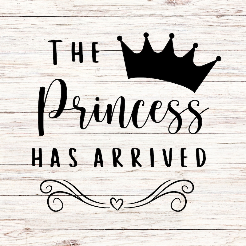 Princess Has Arrived - Etsy