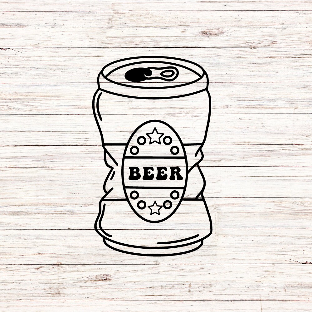 Crushed Beer Can Svg/png Beer Can Svg Crushing It Svg Summer - Etsy UK