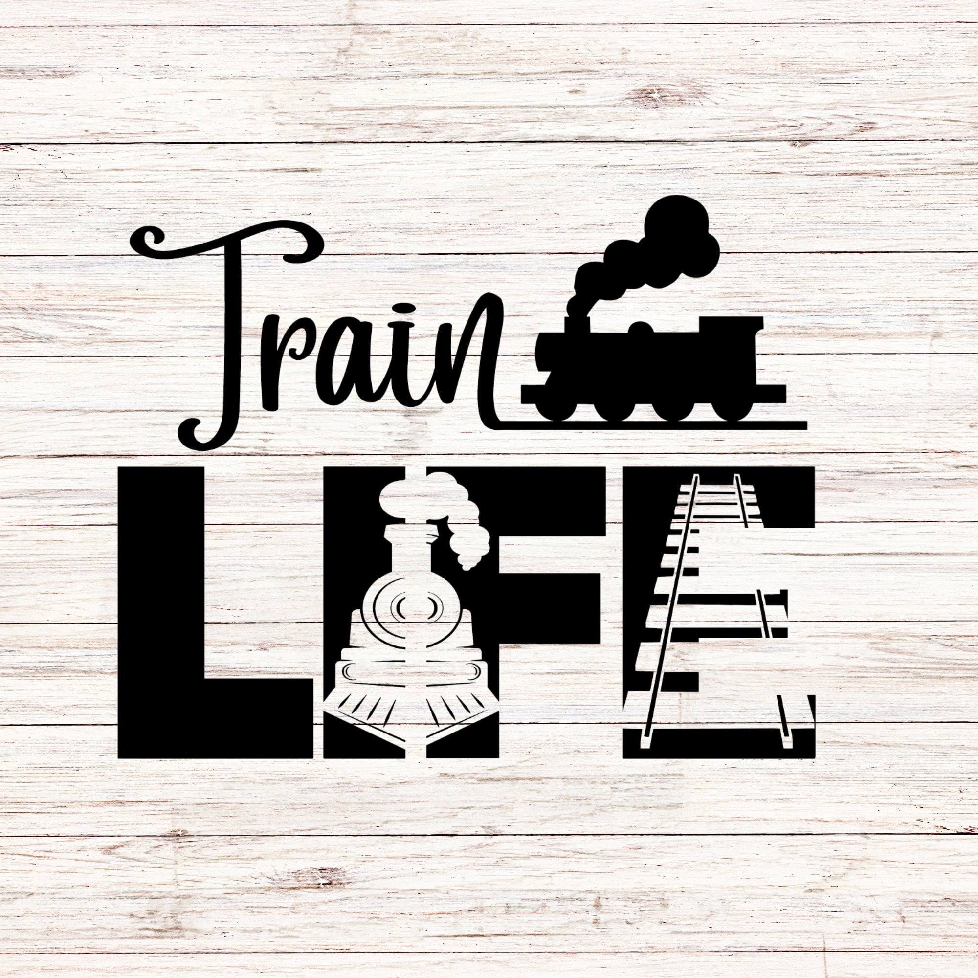 Railroad Life Svg Train Life Svg Railroad Svg Conductor Svg - Etsy Canada