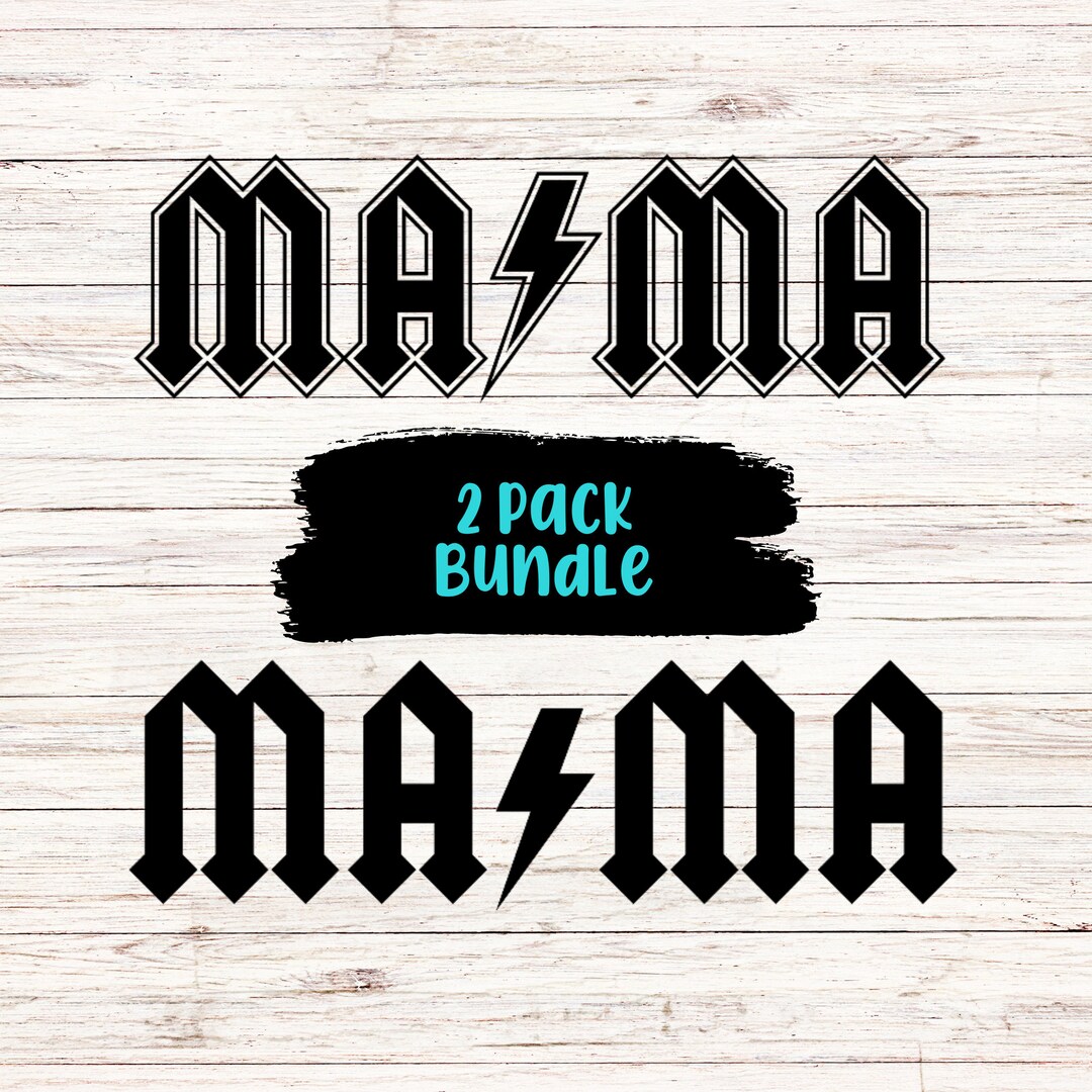 Rock Mama Bundle Svg Mothers Day Svg Mama Mommy Mom Happy Mothers Day ...